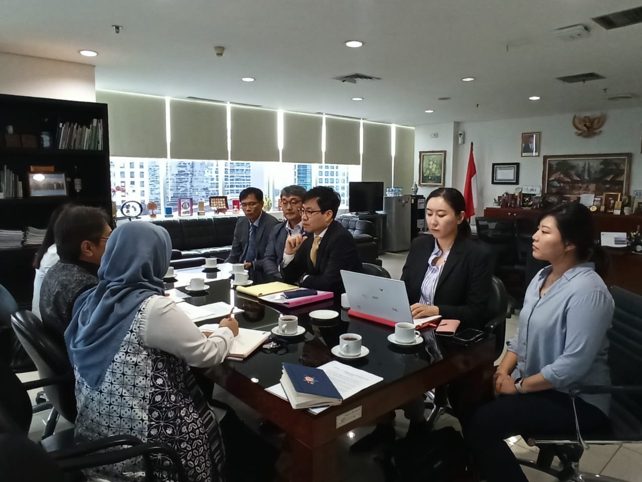 Pertemuan Dirjen PPI dengan Deputy Minister for FTA Negotiations MoTIE ...