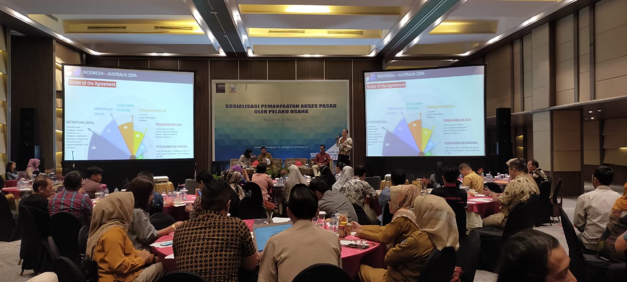 Sosialisasi Pemanfaatan Akses Pasar oleh Pelaku Usaha di Provinsi ...