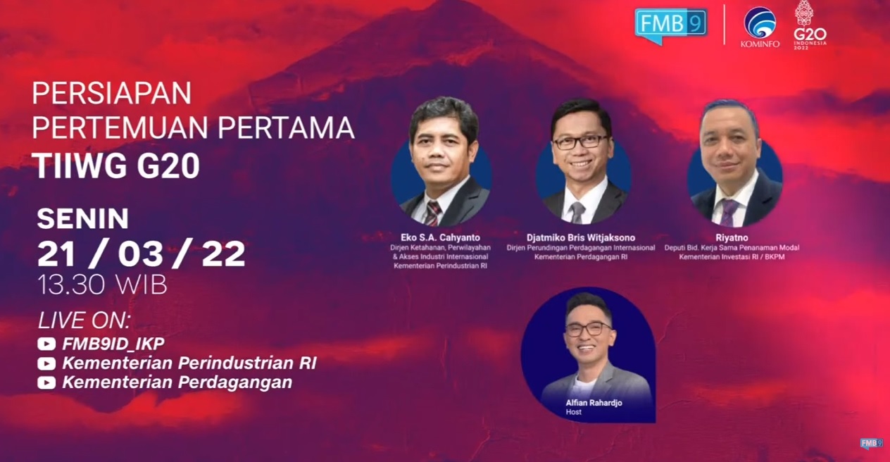 Dirjen PPI Menjadi Narasumber pada Acara Persiapan Pertemuan Pertama ...