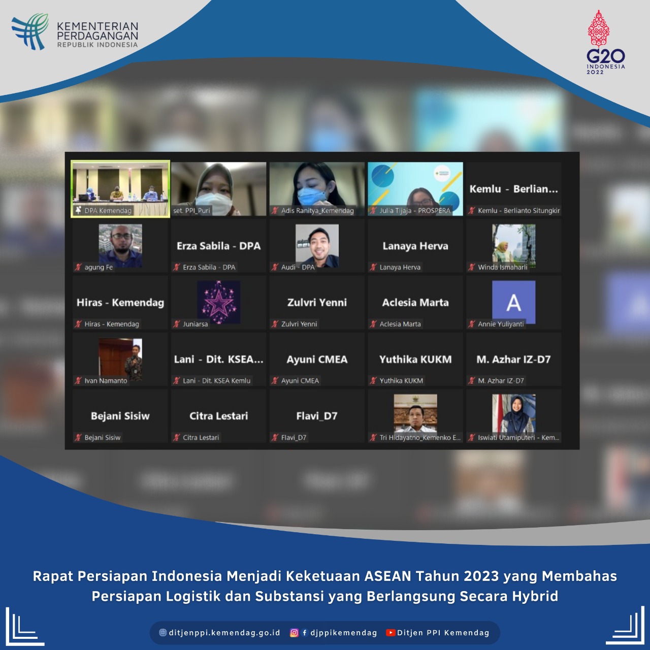 Rapat Persiapan Indonesia Menjadi Keketuaan ASEAN Tahun 2023 Membahas ...