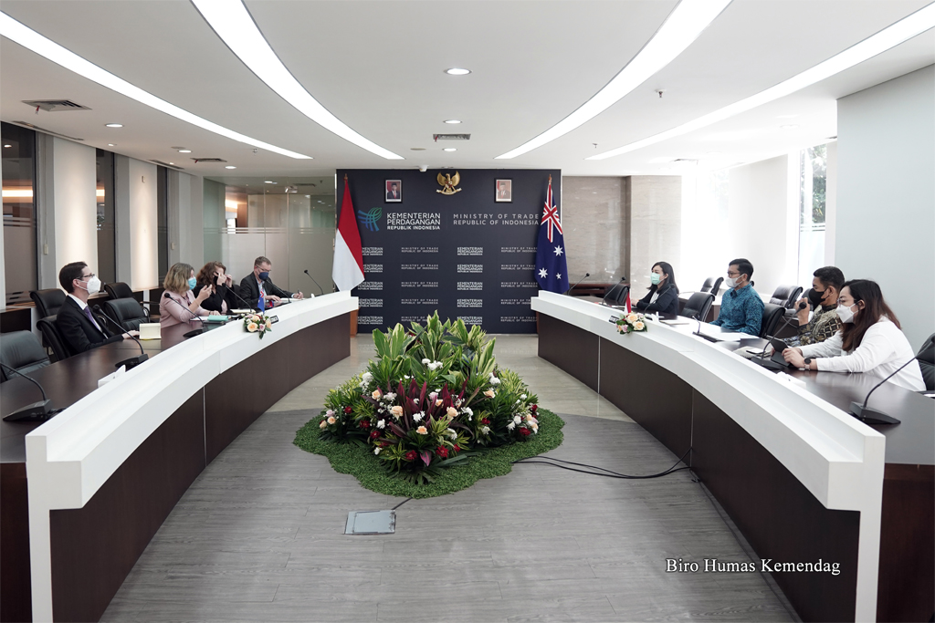 Dirjen PPI Menerima Kunjungan Chief Negotiator IA-CEPA - Ditjen PPI