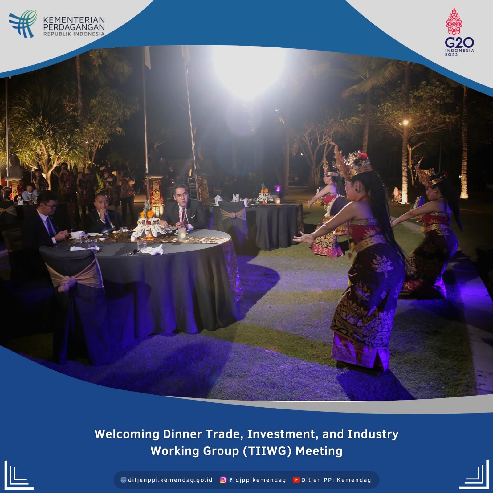 Welcoming Dinner Trade, Investment, and Industry Working Group (TIIWG ...